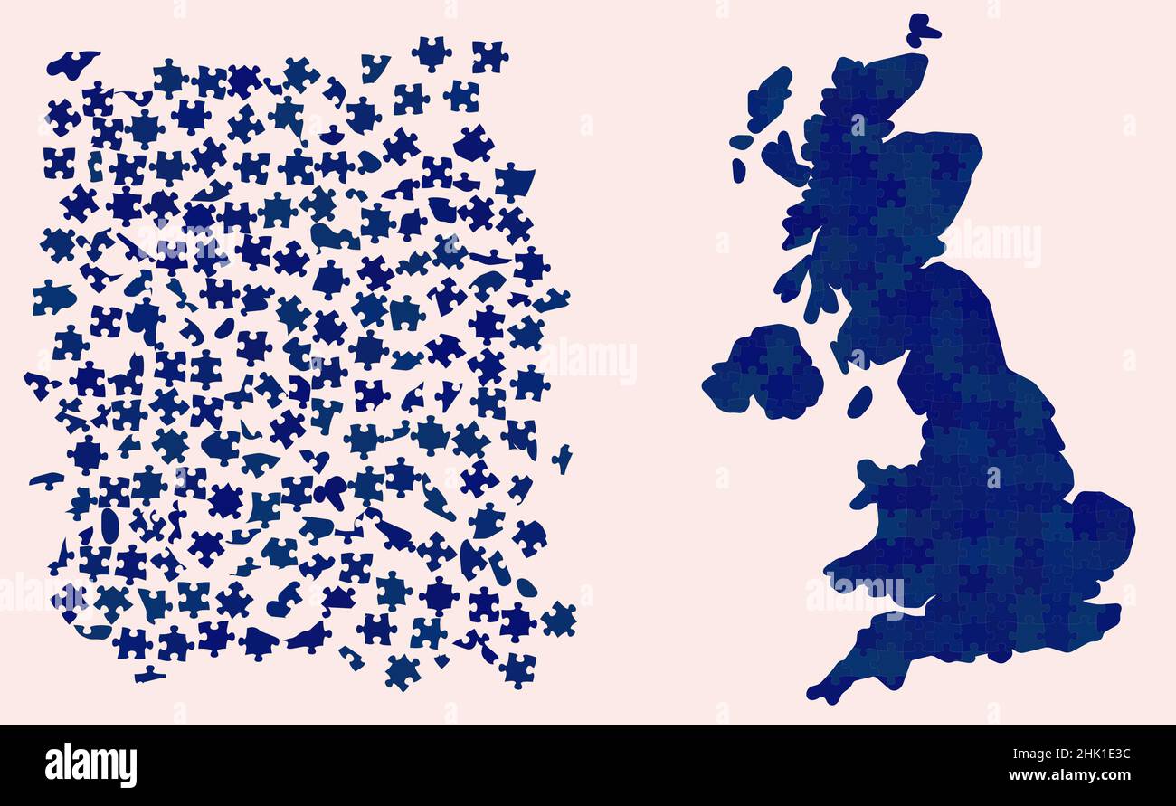 Map of the uk blank hi-res stock photography and images - Alamy