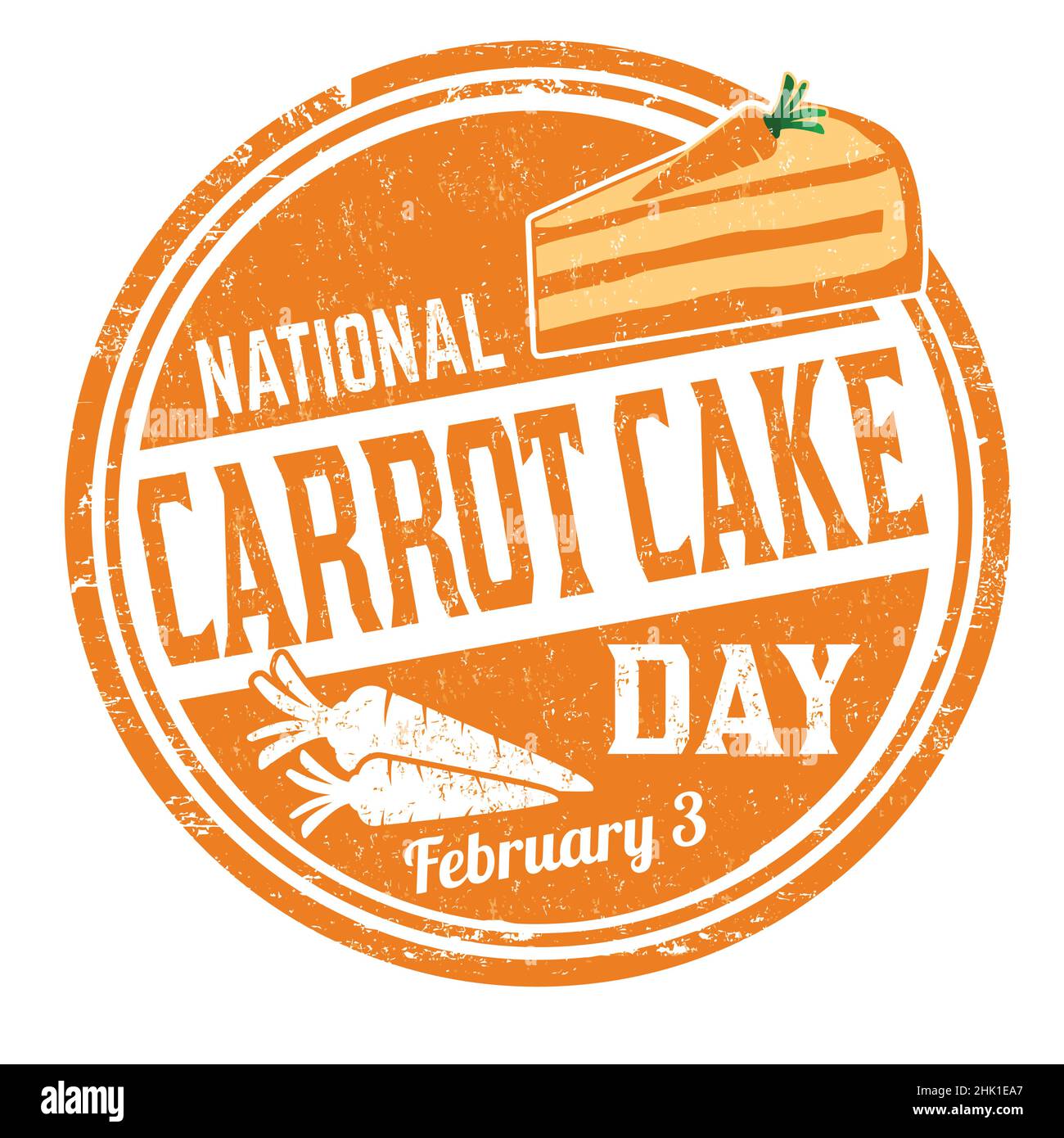 Carrot cake vector vectors hi-res stock photography and images - Alamy