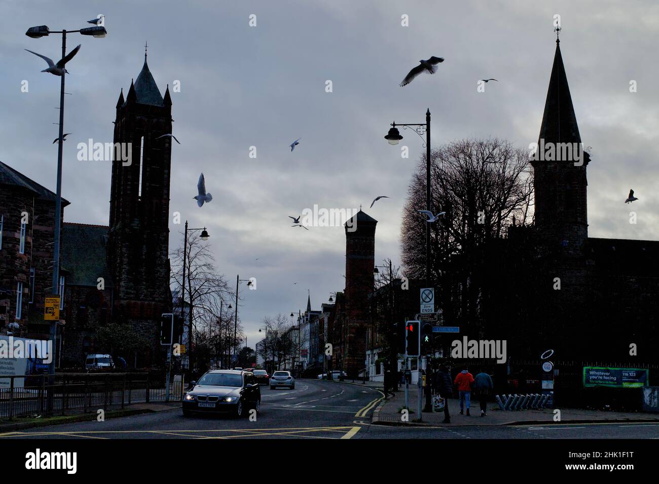 Streets of Belfast Stock Photo - Alamy
