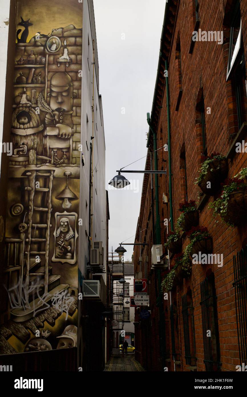 Streets of Belfast Stock Photo - Alamy