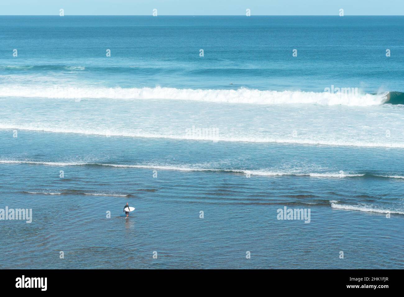 Blue sea scape hi-res stock photography and images - Alamy