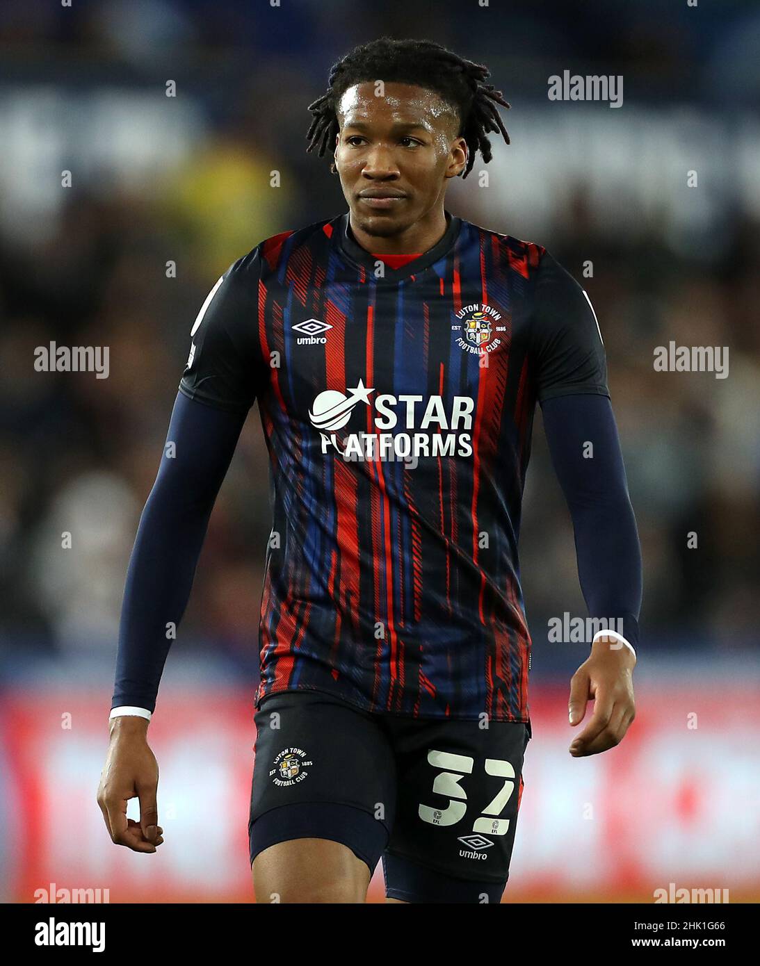 Luton Town's Gabriel Osho during the Sky Bet Championship match at the ...