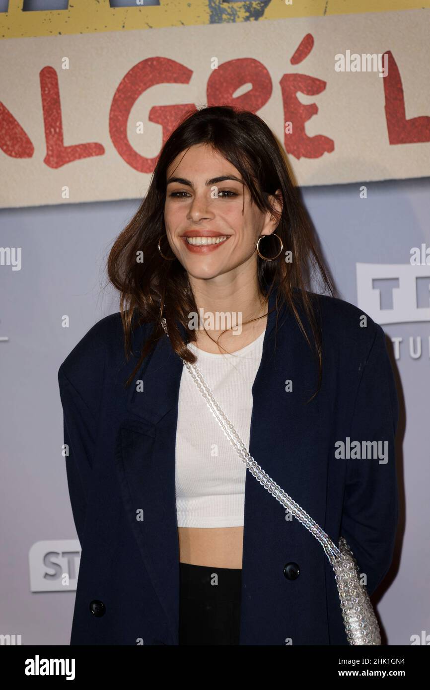 Paris, France. 31st Jan, 2022. Clara Joly attends the SUPER-HEROS ...