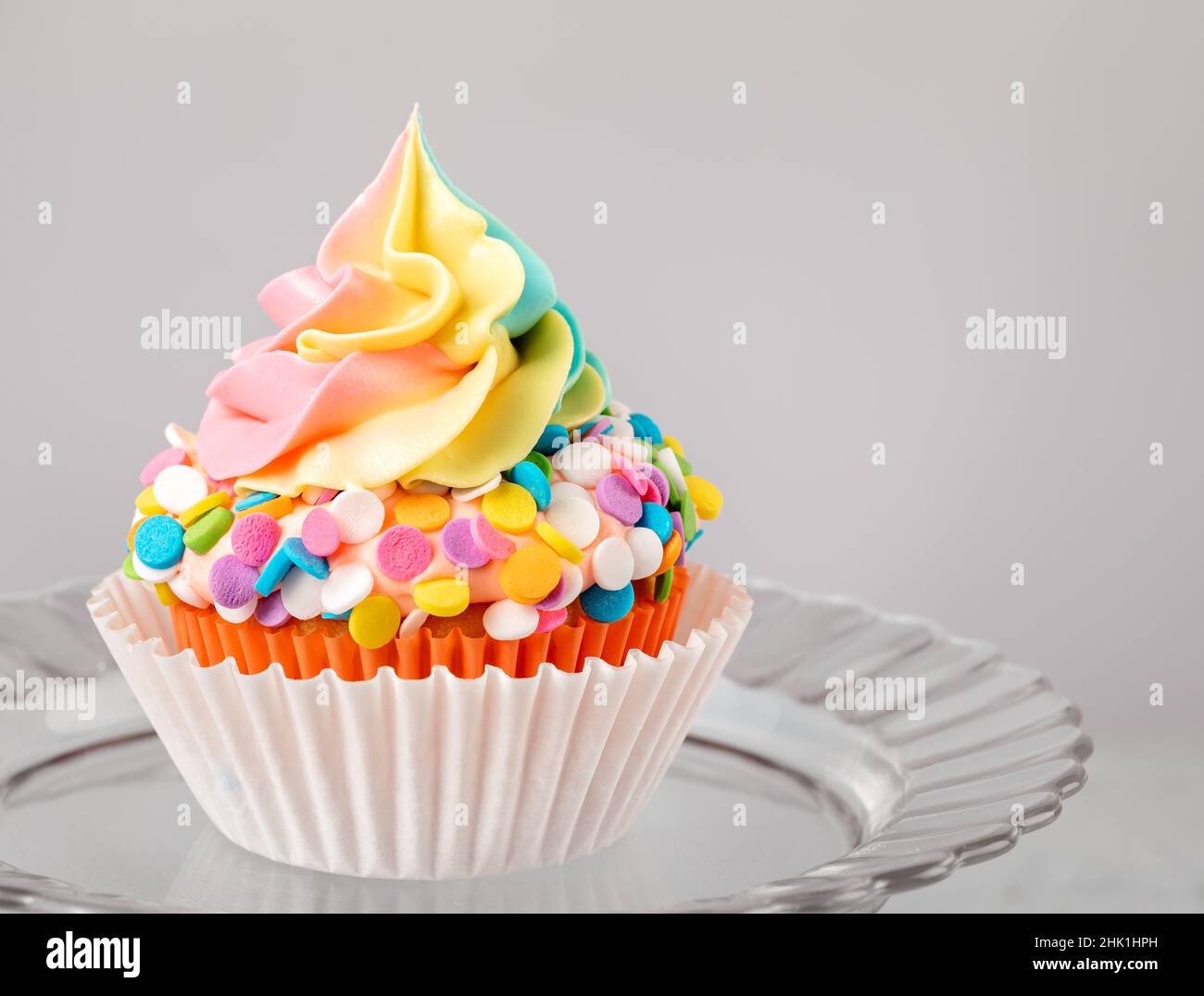 Home & Living Cupcake ceramic canister-rainbow with sprinkles. Canister ...