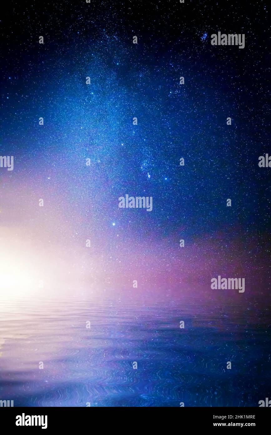 Floating Through Time and Space Stock Photo - Alamy