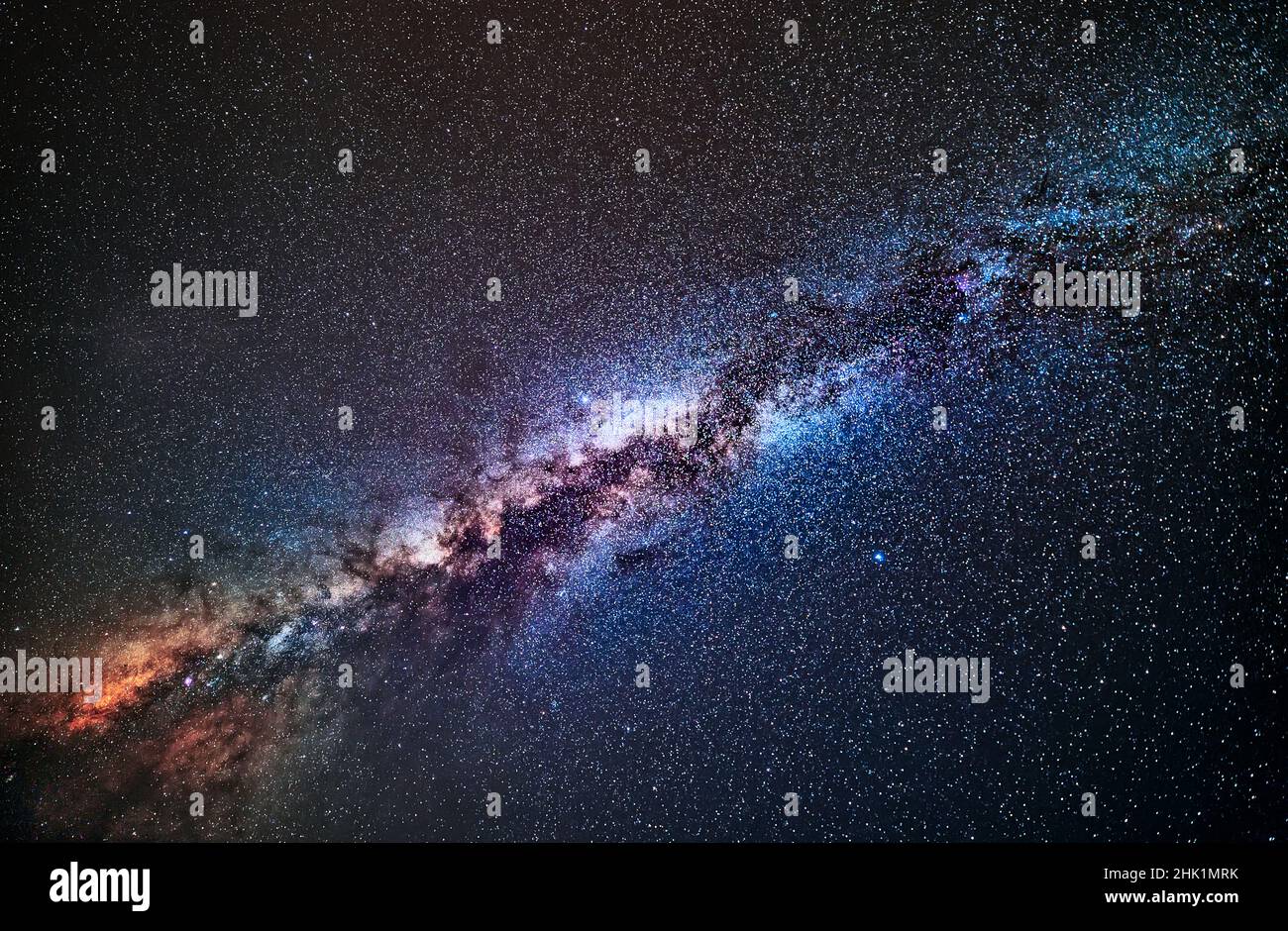 Milky Way and The Great Rift Stock Photo - Alamy