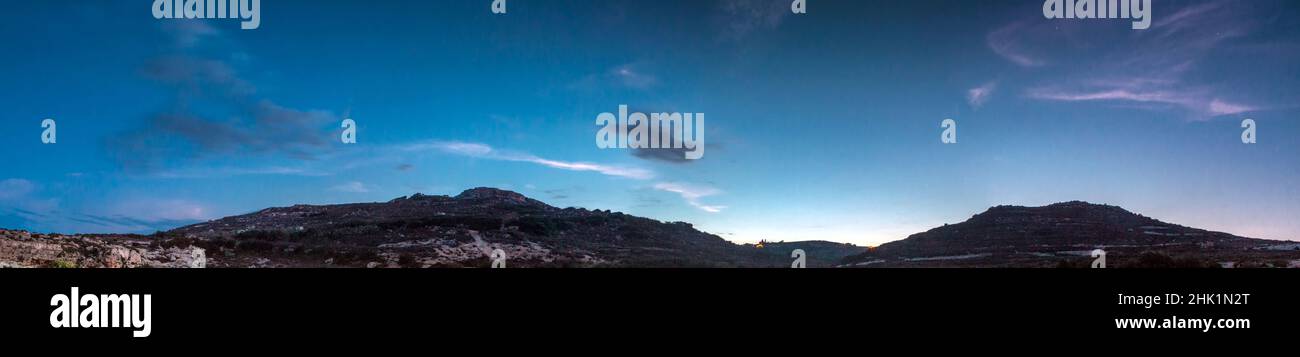 Mtahleb Skyline Panorama in Malta Stock Photo - Alamy