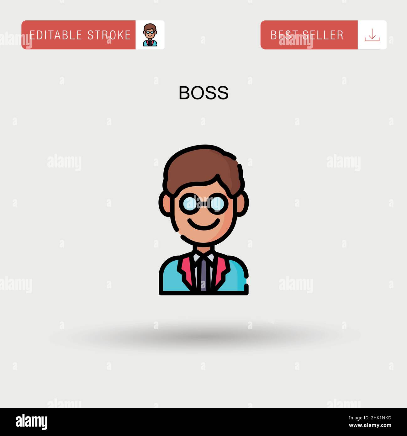 Boss shouting employee Stock Vector Images - Alamy