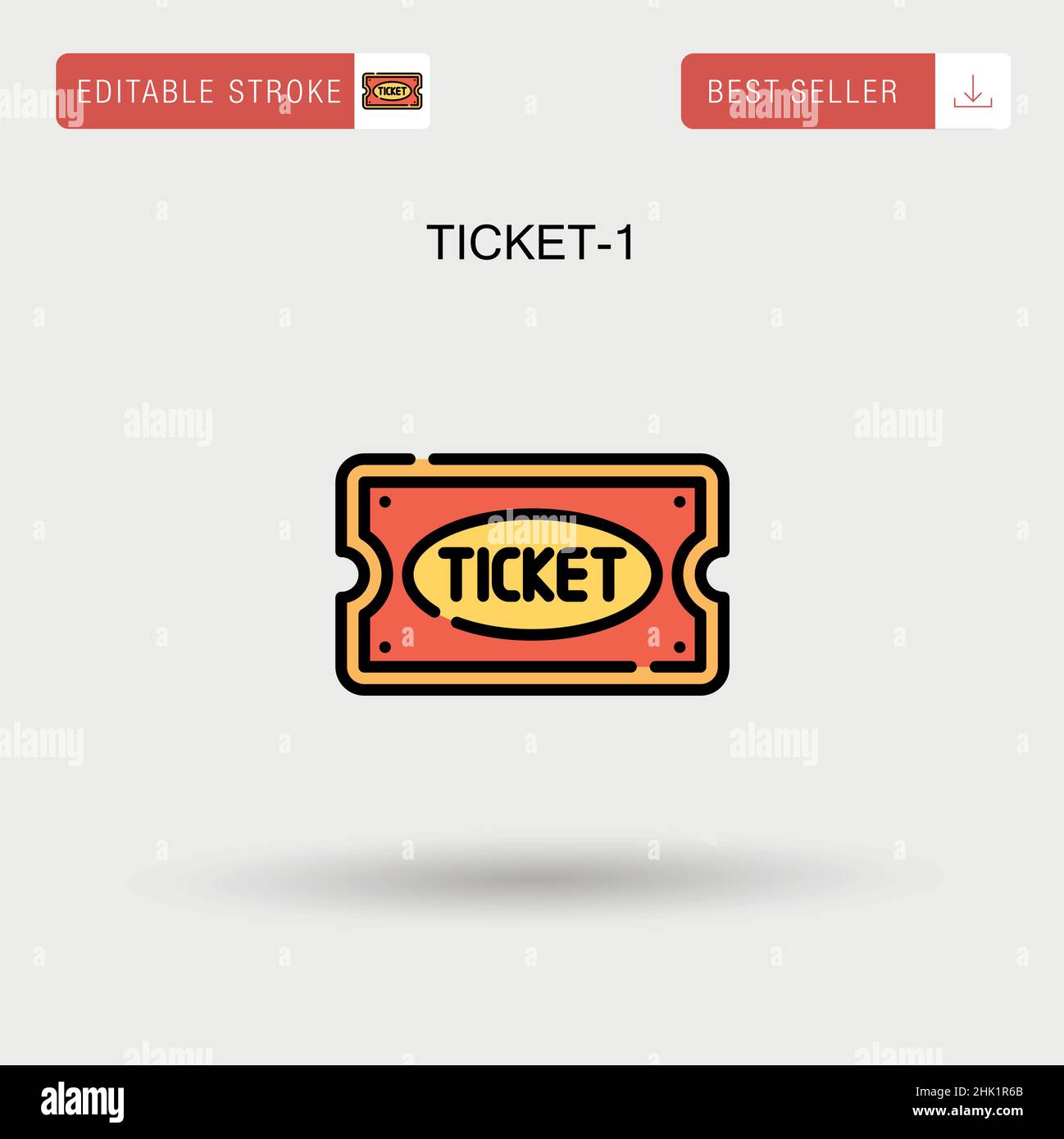 You are number one ticket concept for print or webvector hi-res stock ...