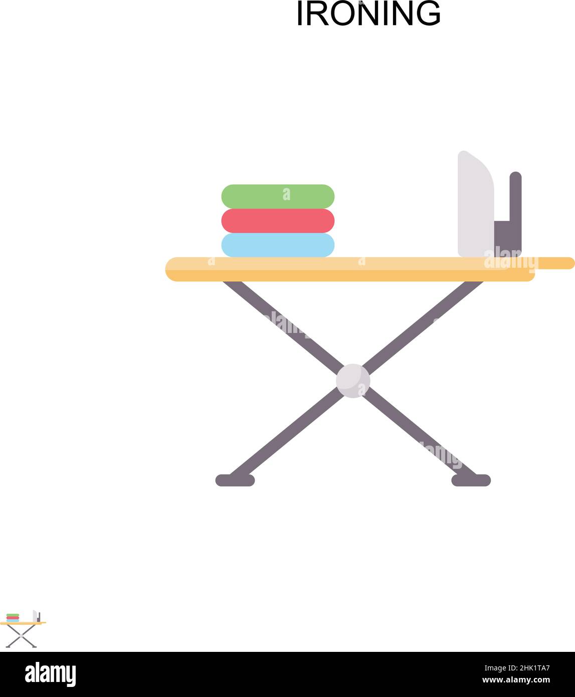 Ironing icon hi-res stock photography and images - Alamy