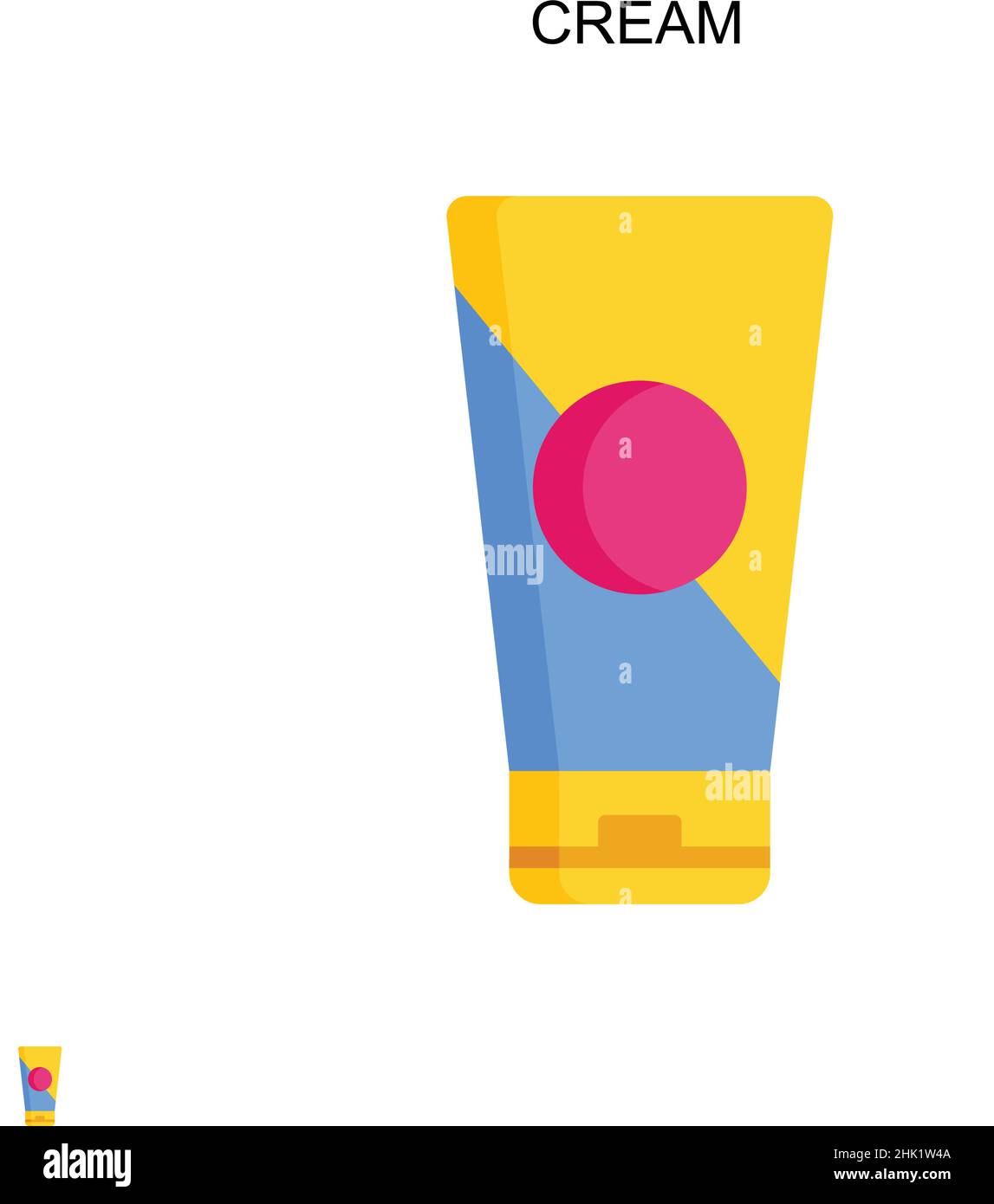 Beauty mask chocolate Stock Vector Images - Alamy