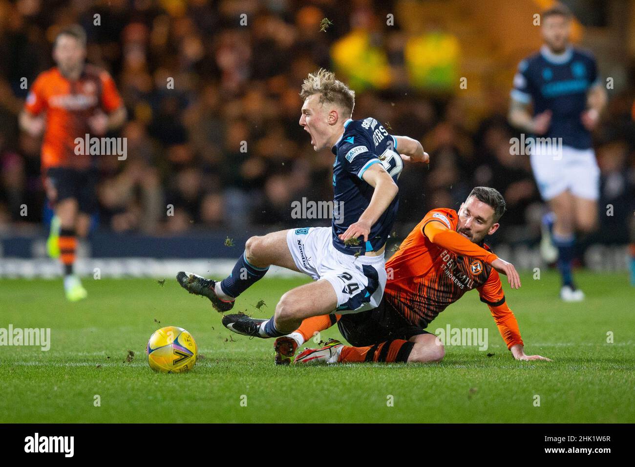 1st February 2022; Dens Park, Dundee, Scotland: Scottish Premiership ...