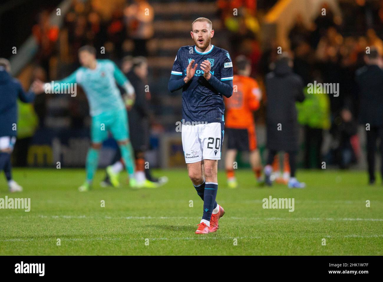 1st February 2022; Dens Park, Dundee, Scotland: Scottish Premiership ...