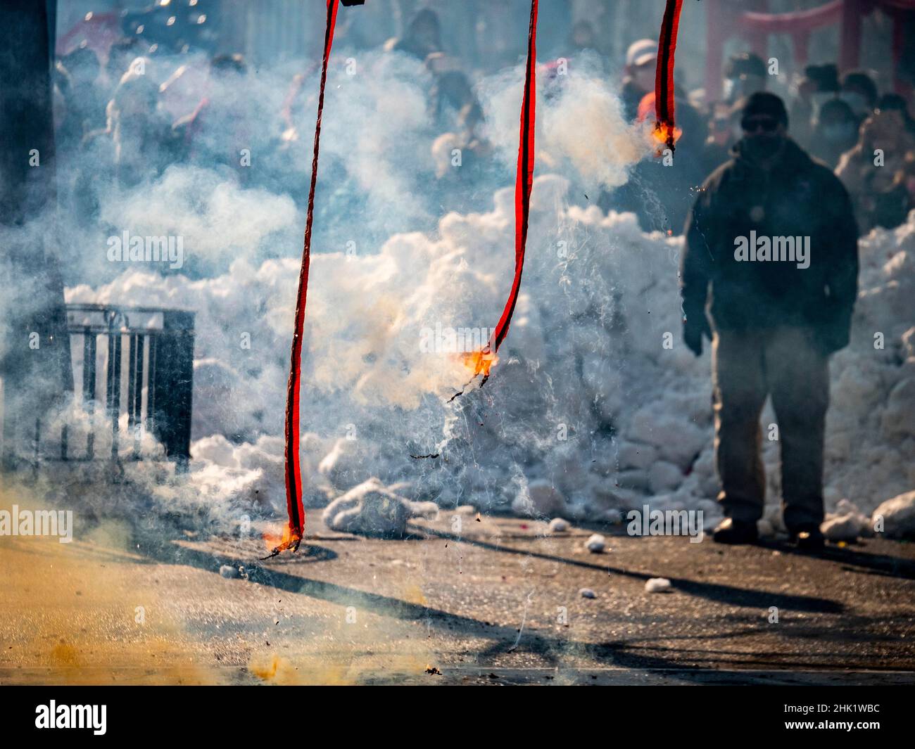 New York, New York, USA. 1st Feb, 2022. NYC Chinatown Lunar New Year ...