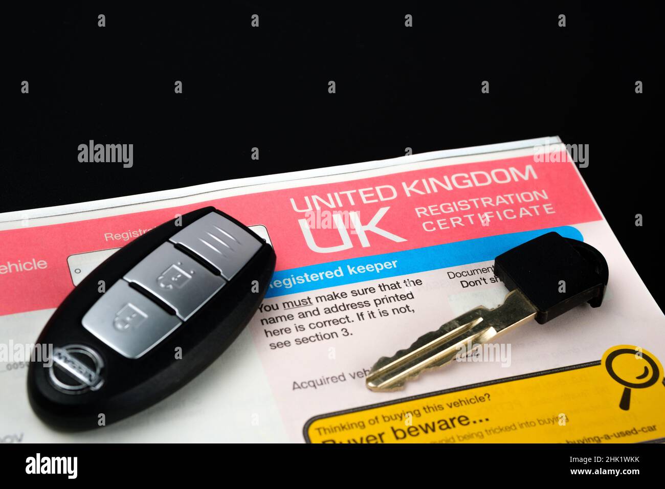 Uk vehicle registration document v5c hi-res stock photography and images - Alamy