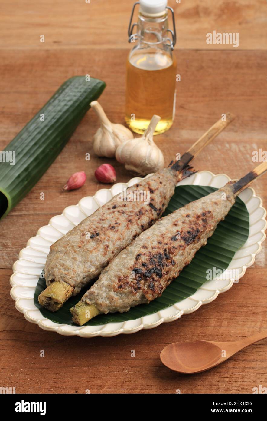 Sate Bandeng: Traditional Cuisine from Banten, Indonesia. Sate Bandeng ...