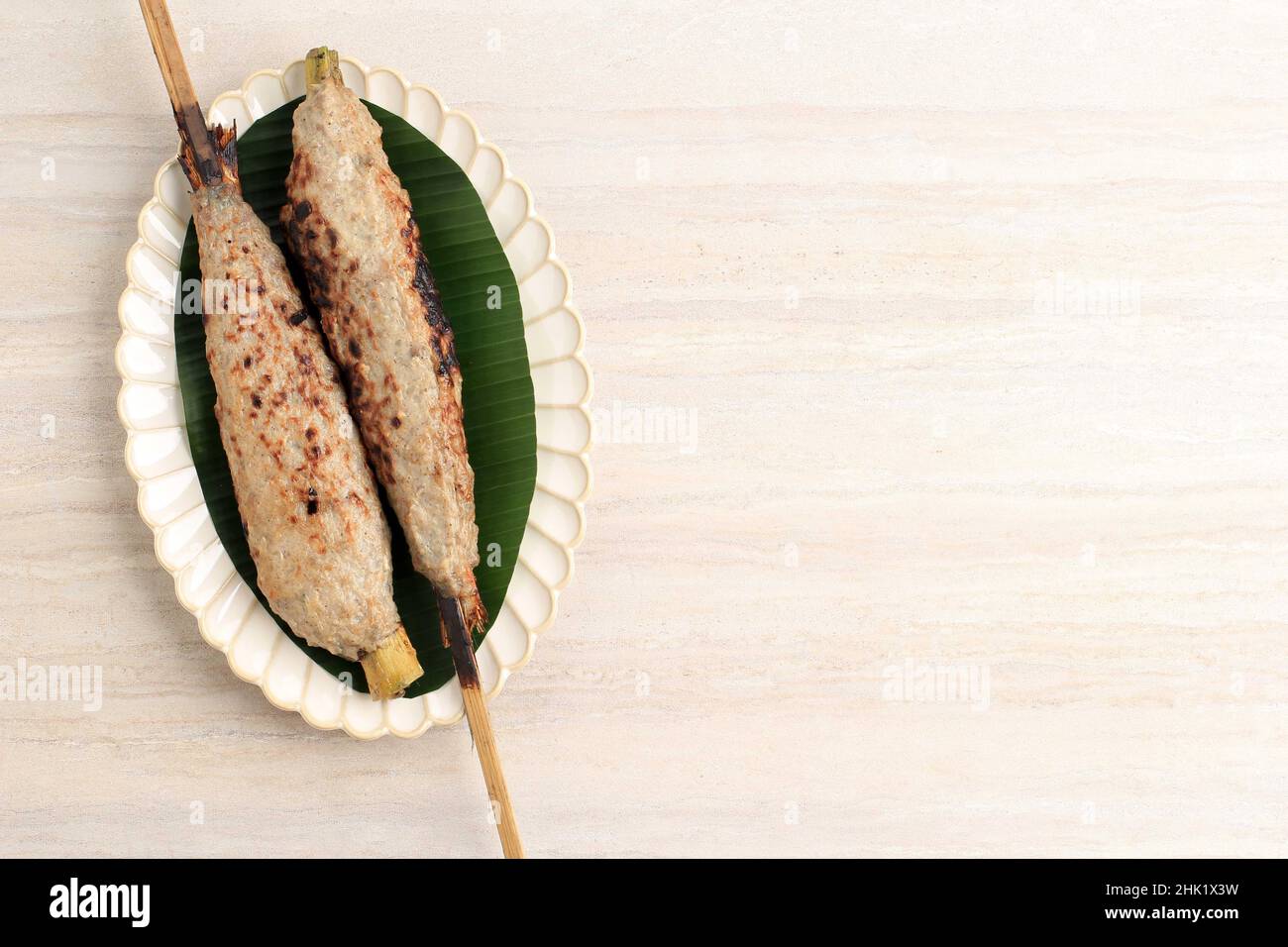 Sate Bandeng: Traditional Cuisine from Banten, Indonesia. Sate Bandeng ...