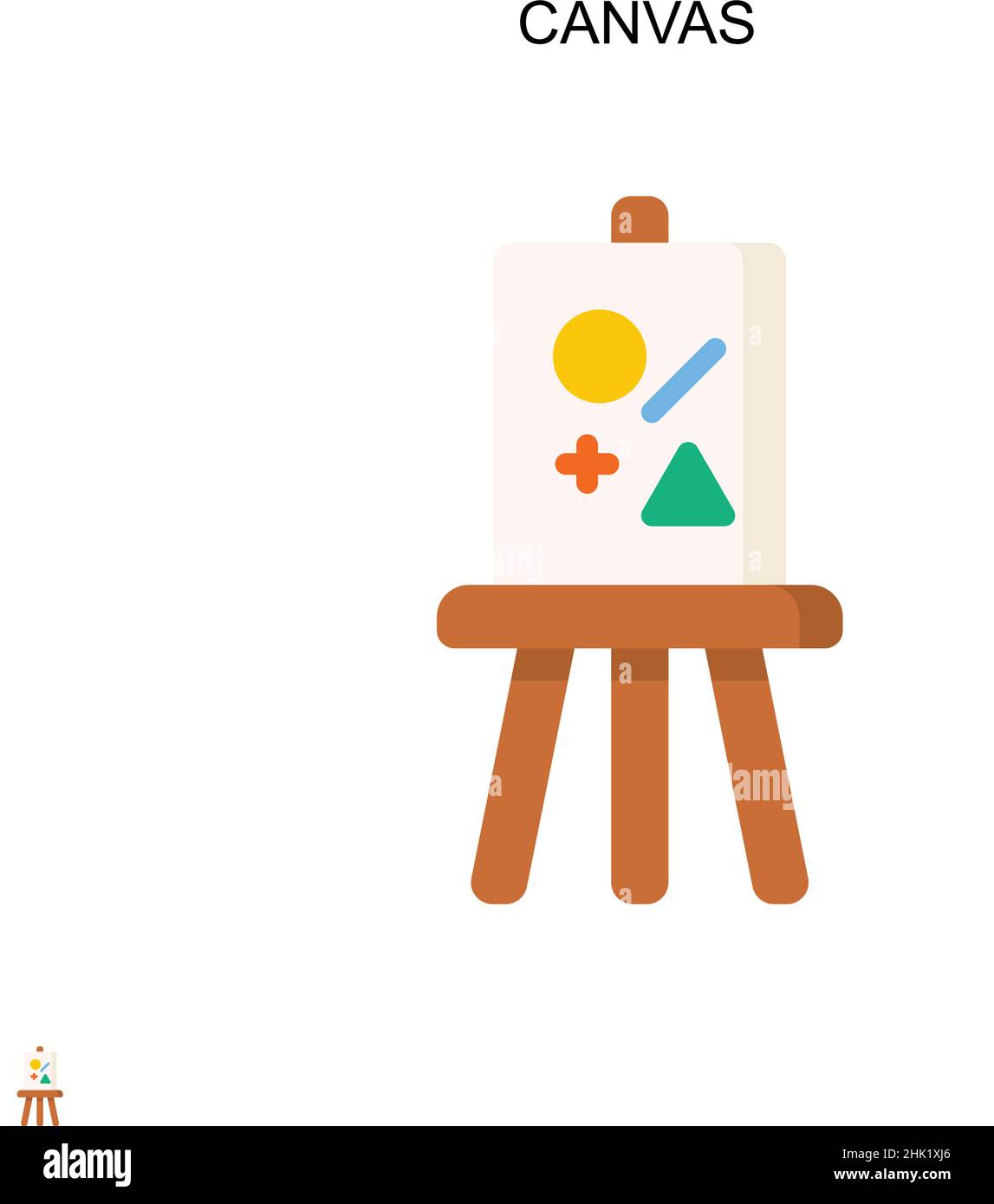 Canvas backdrop Stock Vector Images - Alamy