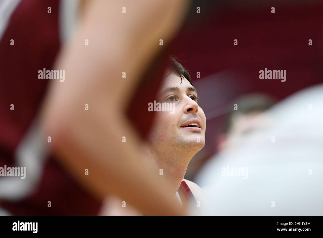 January 31, 2022: Colgate Raiders guard Jack Ferguson (13) shoots a ...