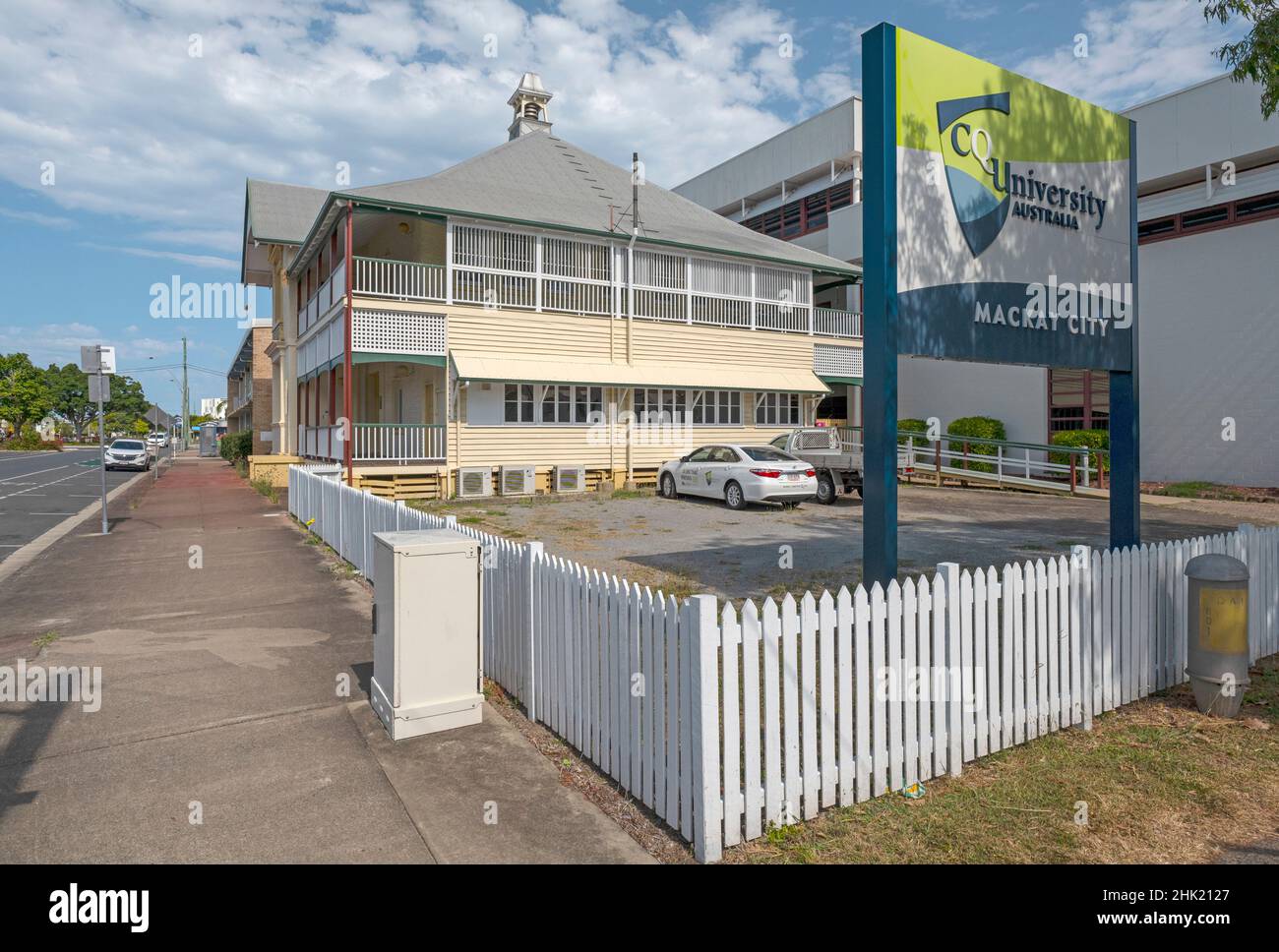 The former Technical College building is now used for administration of ...