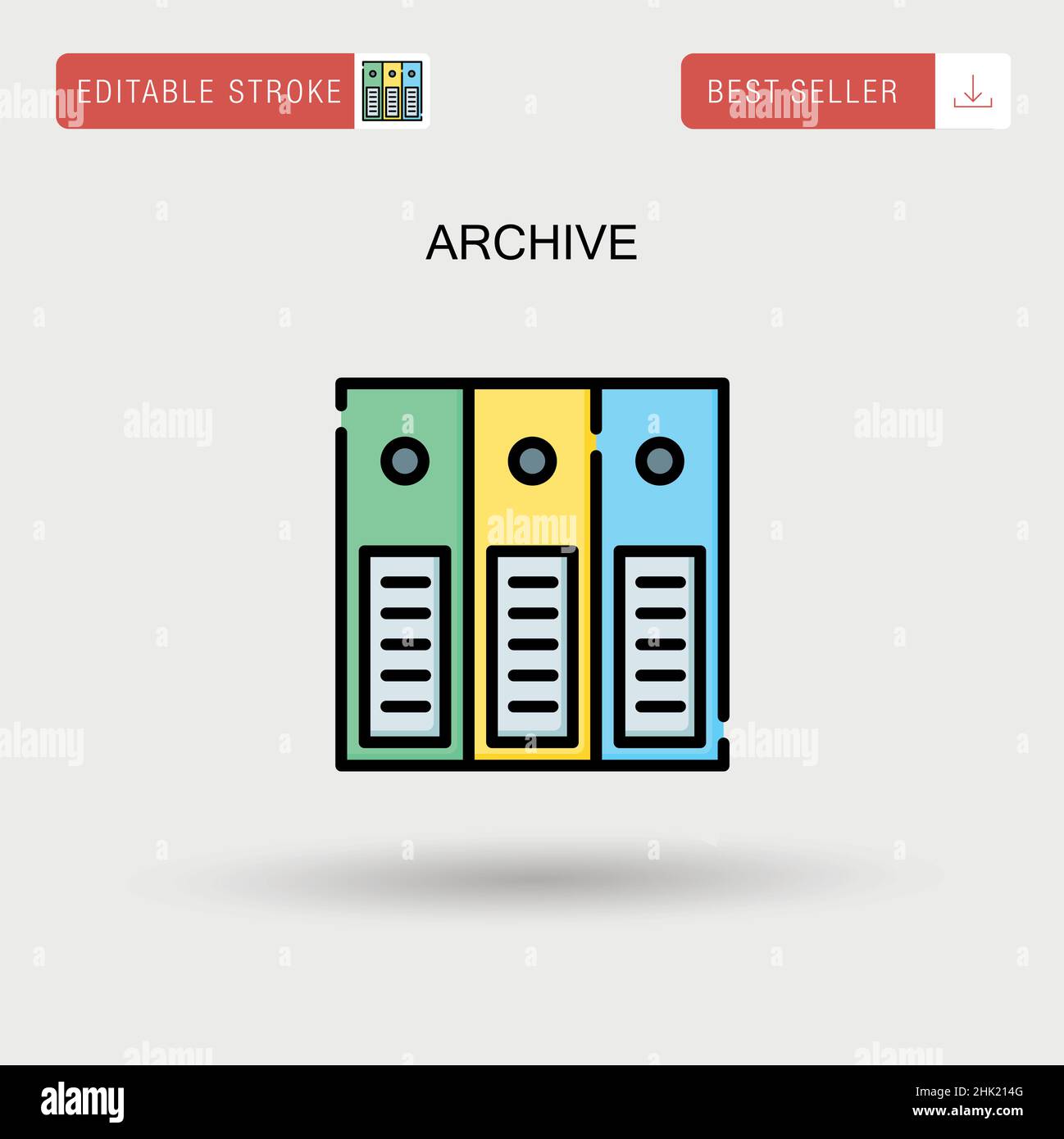 Documentation archive Stock Vector Images - Alamy