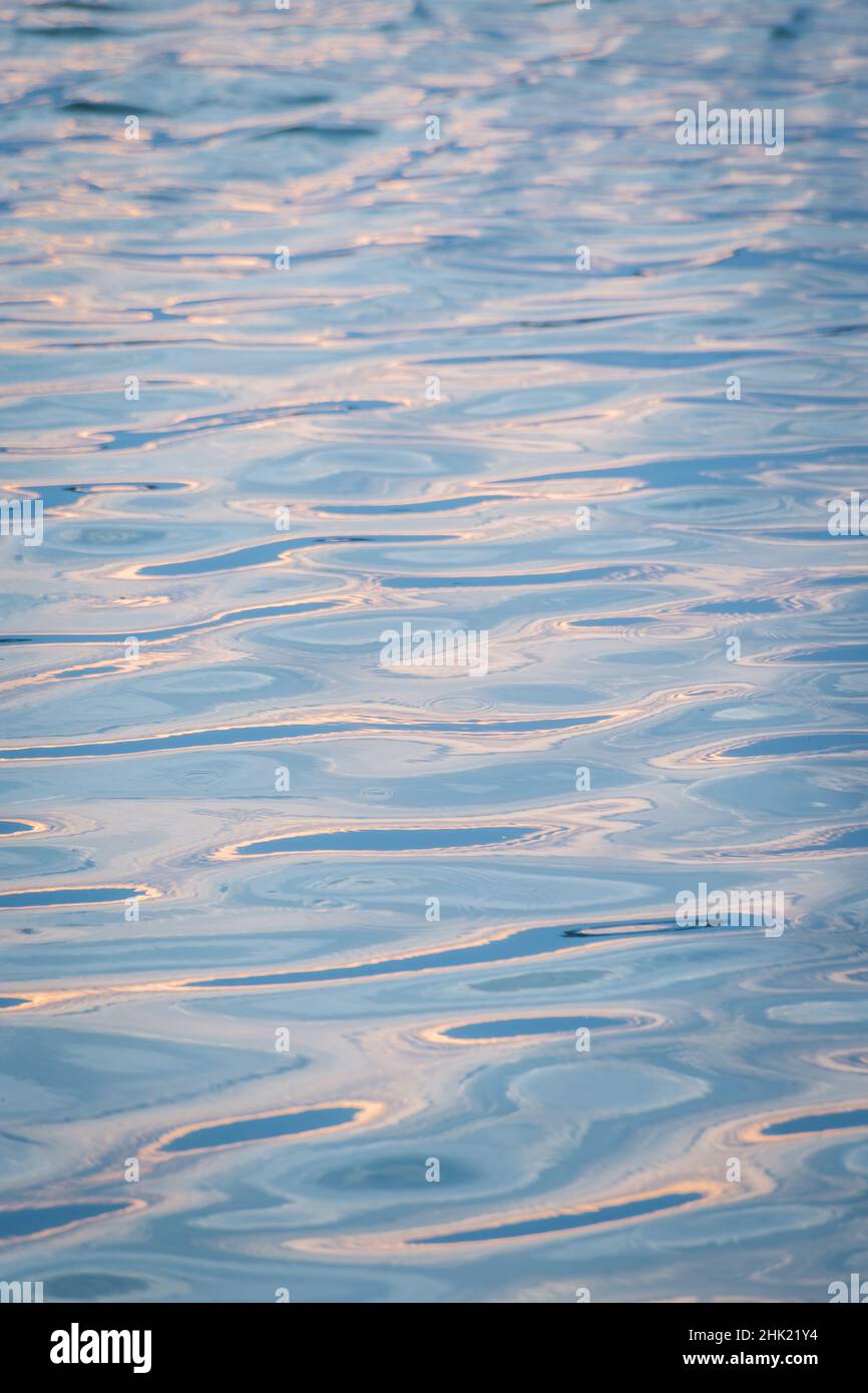 Water wave pattern with reflections background Stock Photo - Alamy