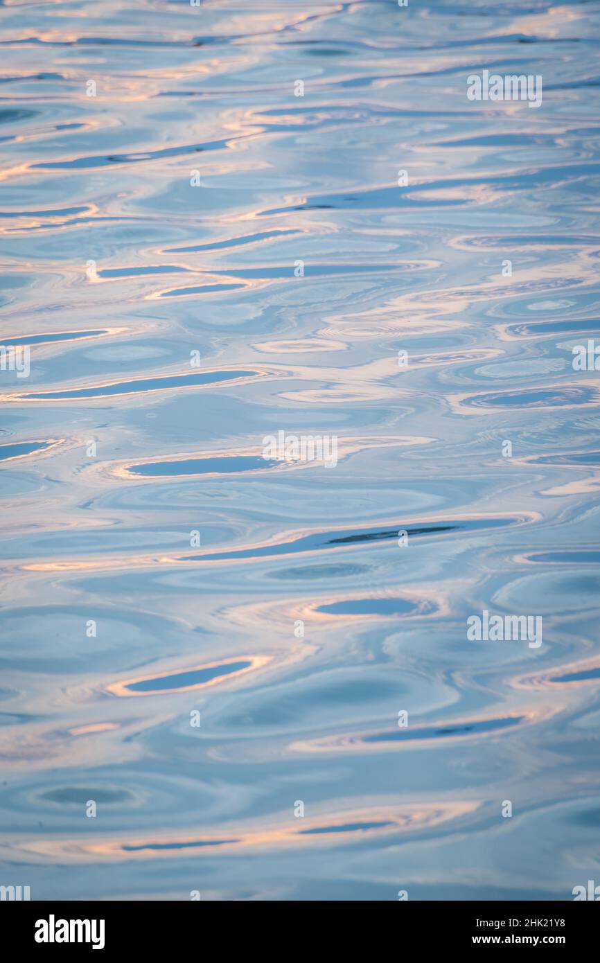 Water wave pattern with reflections background Stock Photo - Alamy