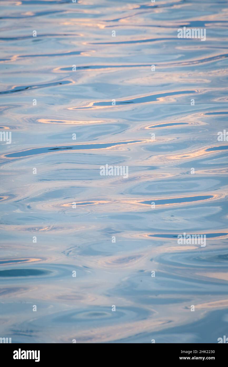 Water wave pattern with reflections background Stock Photo - Alamy
