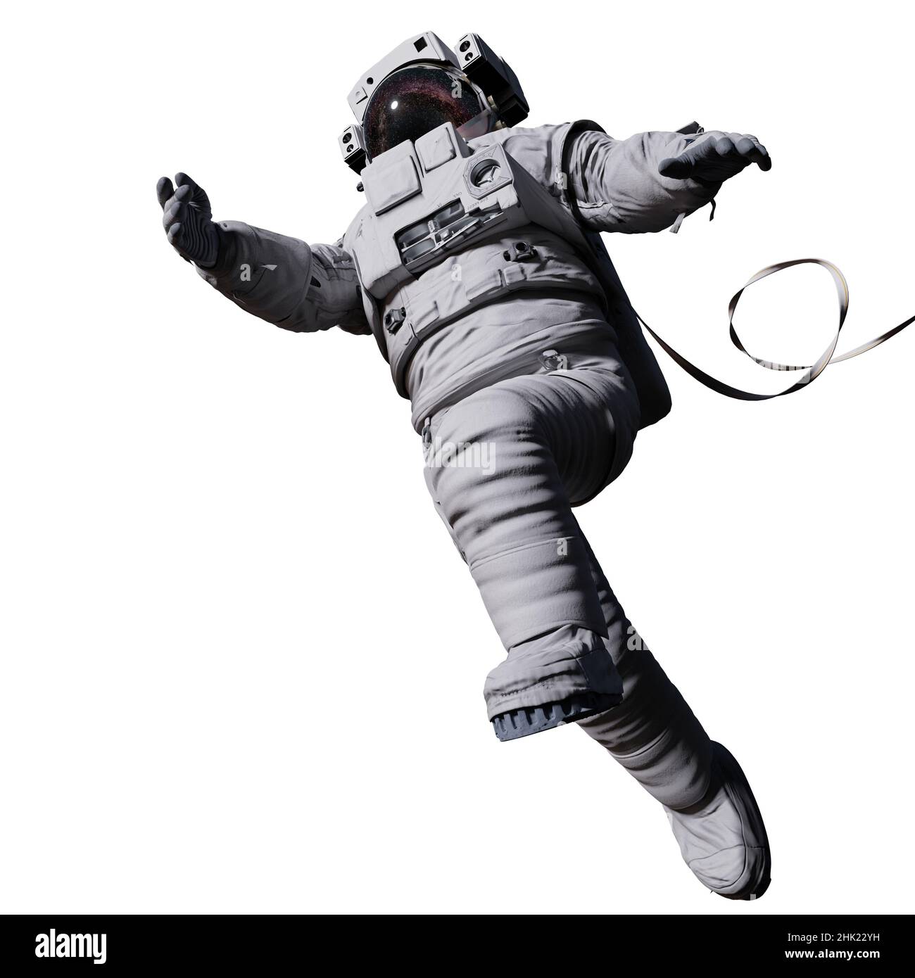 Tether In Astronaut Suit