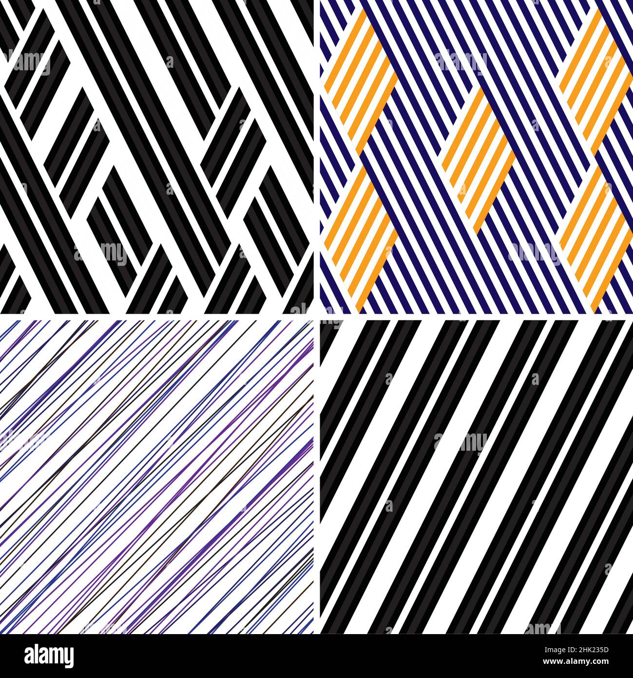 4 different vector patterns in the same package(eps). One pattern is ...