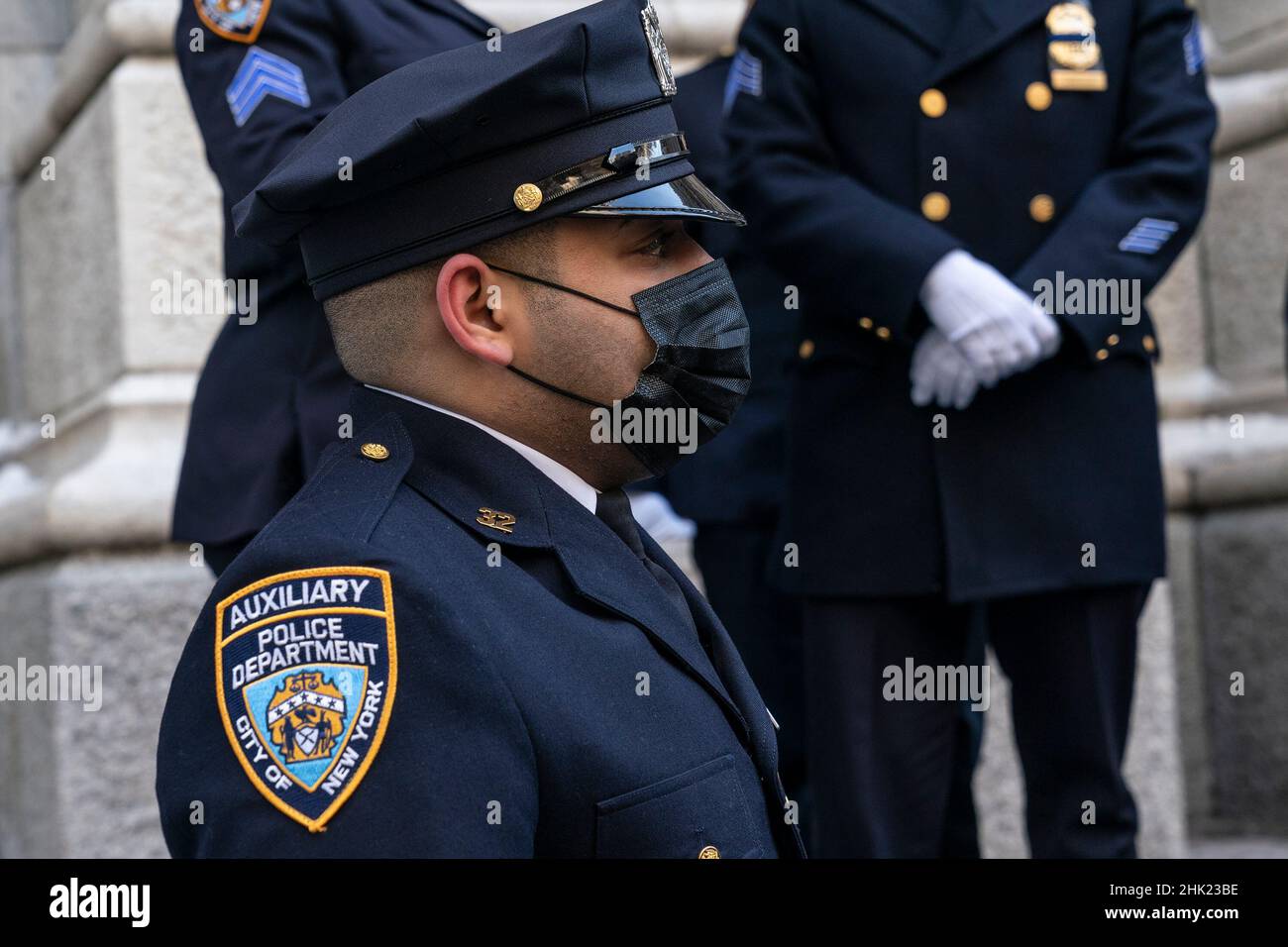 Wake is held at Saint Patrick's Cathedral for the fallen police officer ...