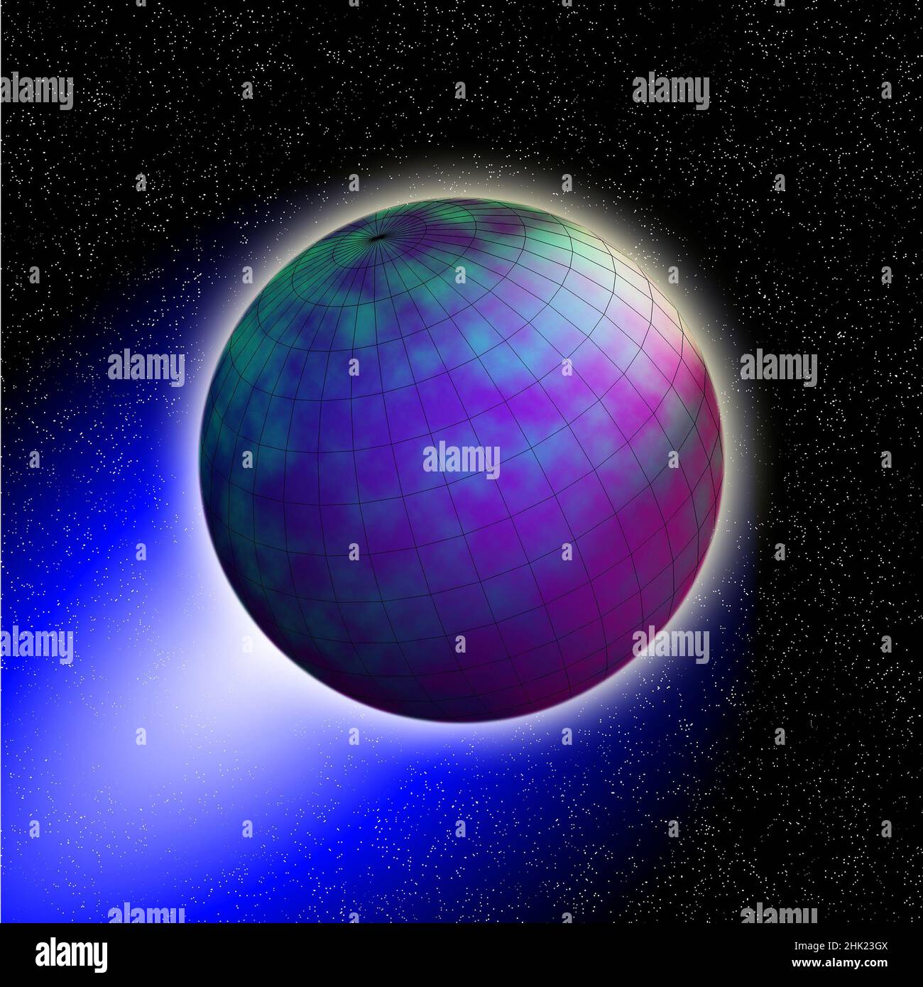 Planet mars and circular hi-res stock photography and images - Alamy