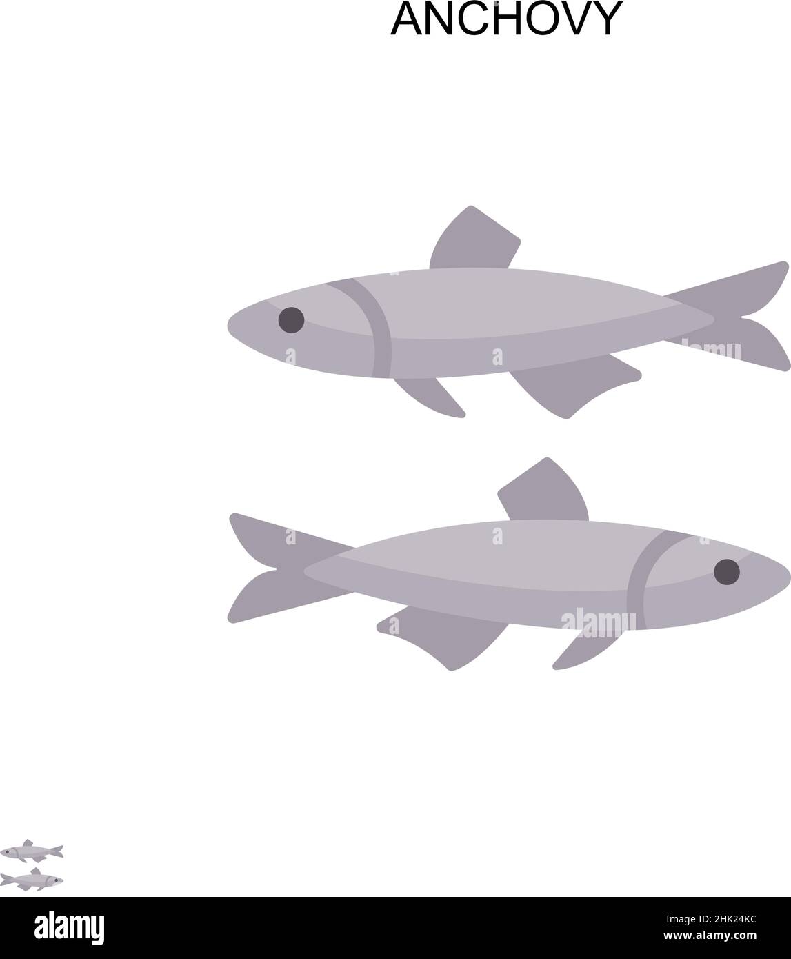 Anchovy fish Stock Vector Images - Alamy