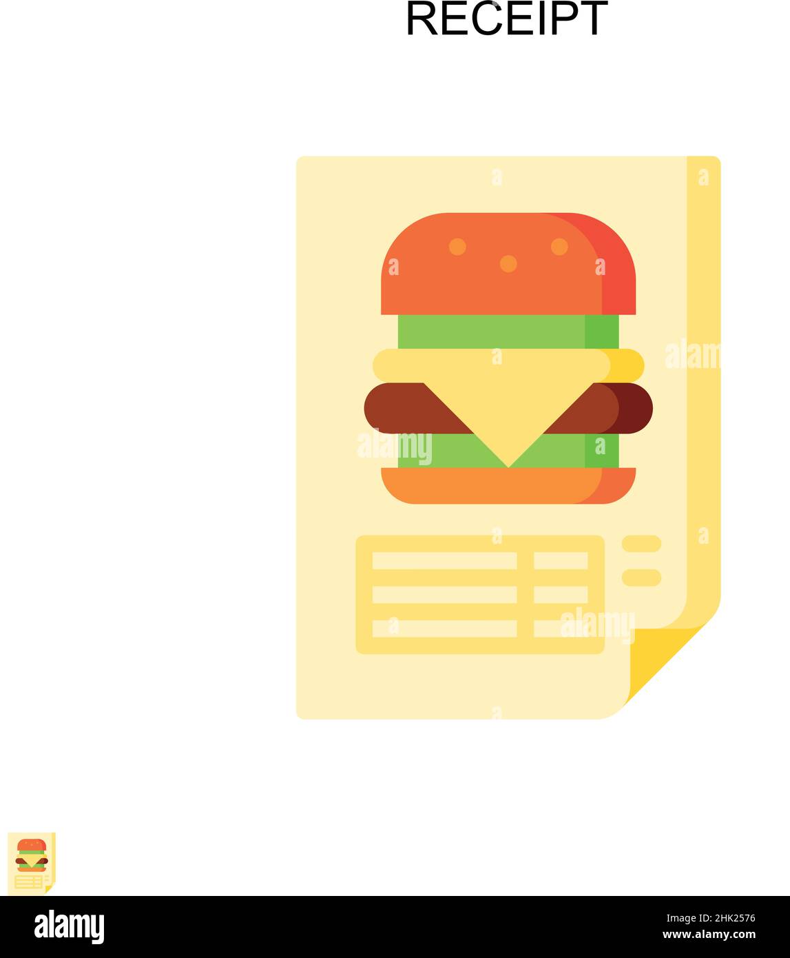 Bank receipt Stock Vector Images - Alamy