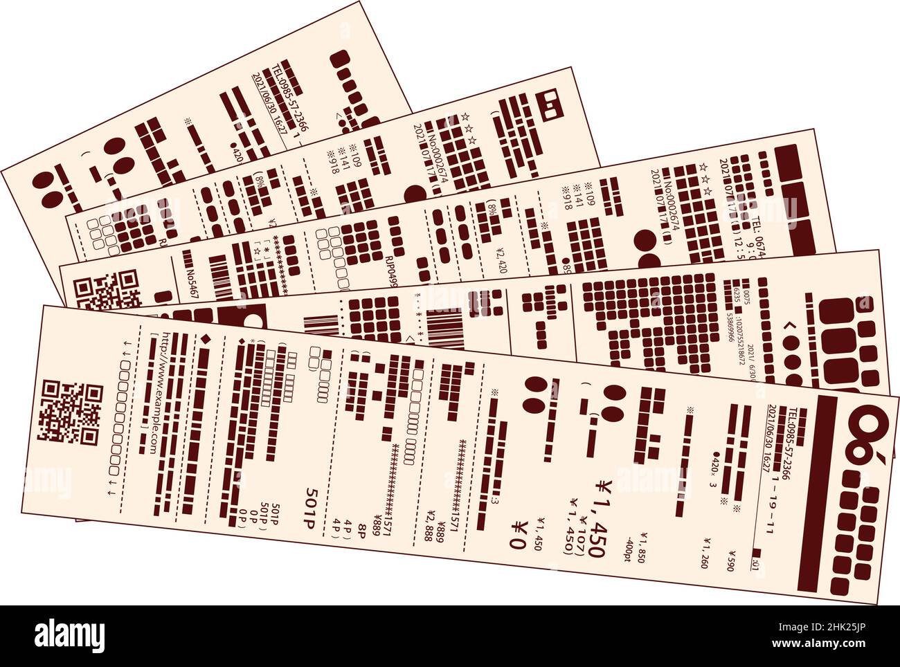 Qr code illustrations hi-res stock photography and images - Alamy