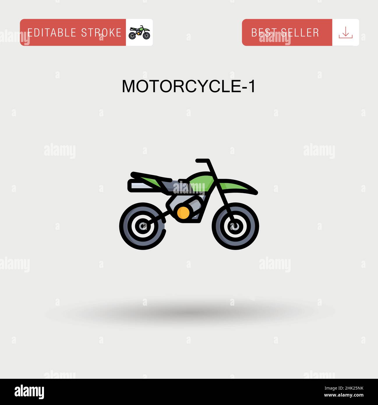 Motorcycle 1 Stock Vector Images - Alamy