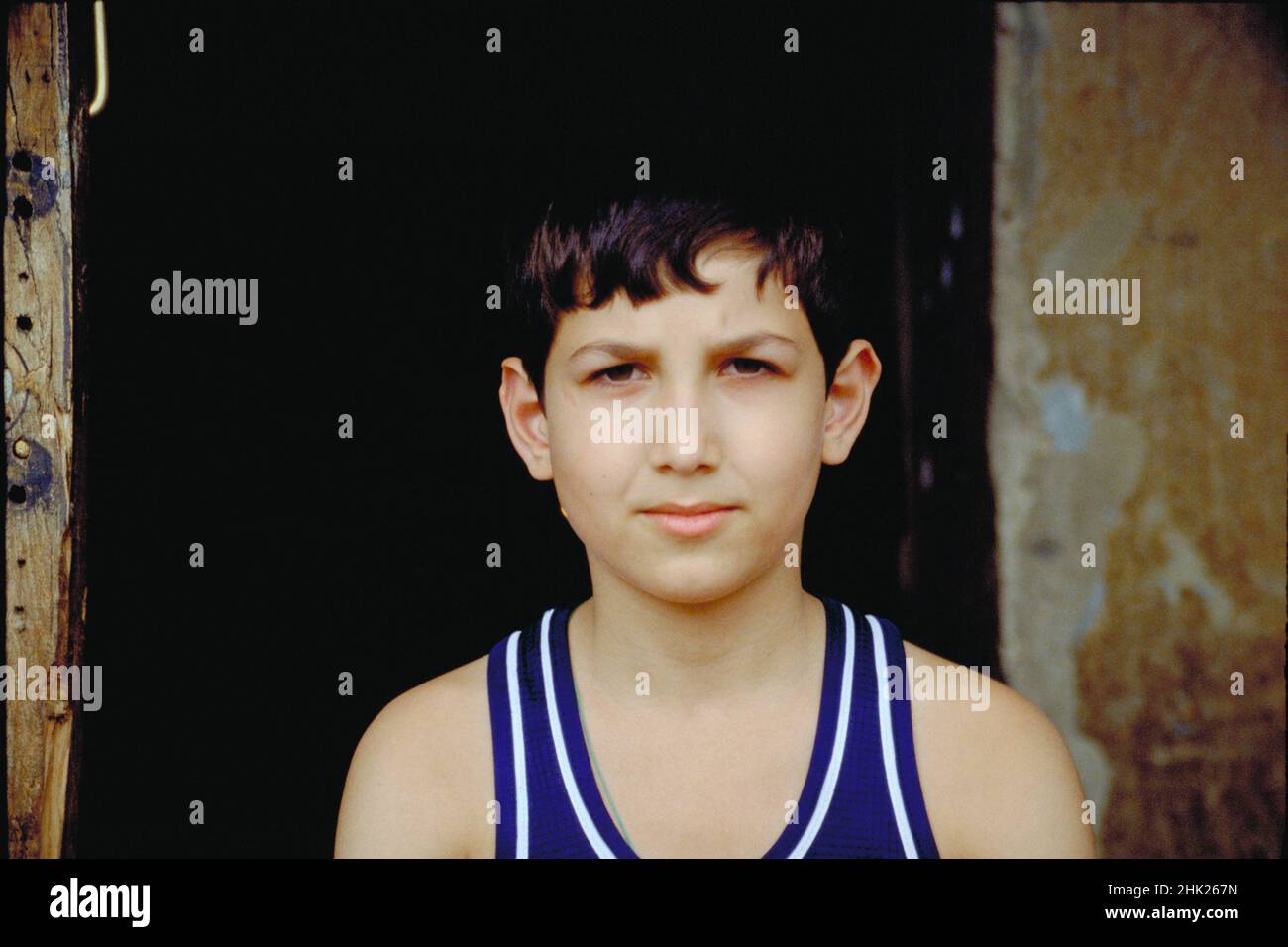 Portrait of a Caucasian boy in Tbilisi, Georgia Stock Photo - Alamy