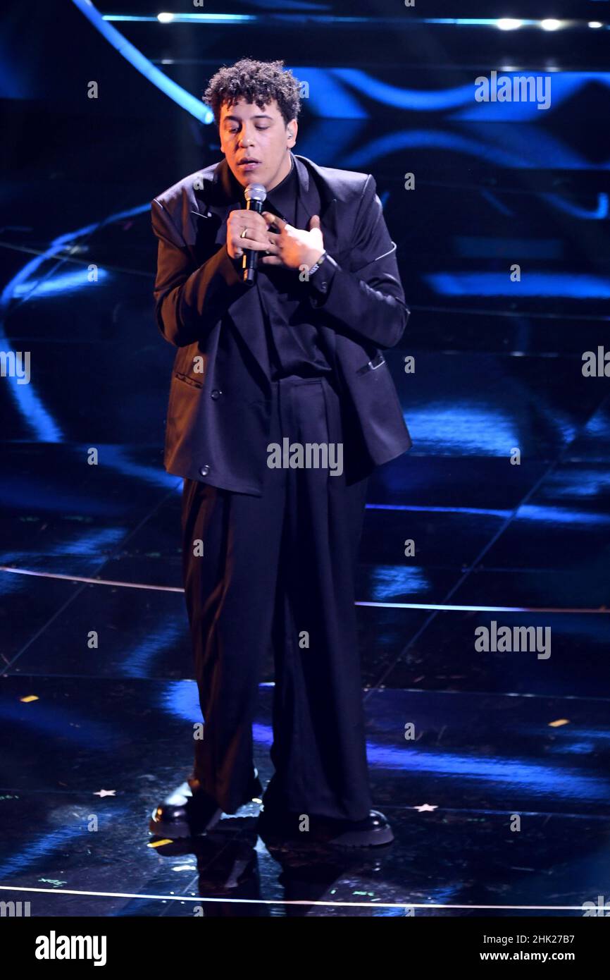 Sanremo, 72nd Italian Song Festival, First Evening. The Singers In the ...