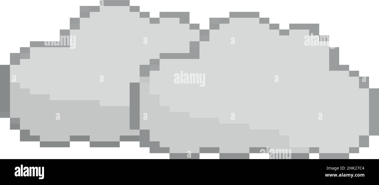 clouds sky pixel Stock Vector Image & Art - Alamy