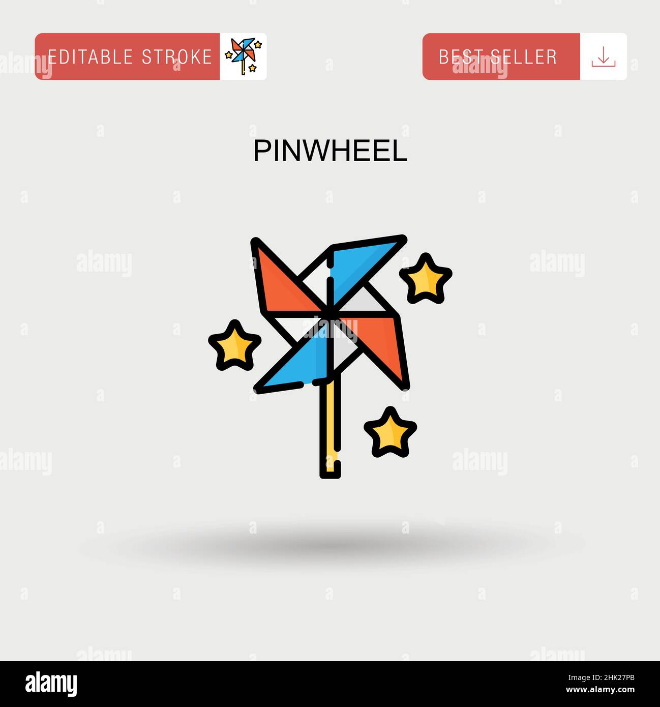 Wind turbine wheel Stock Vector Images - Alamy