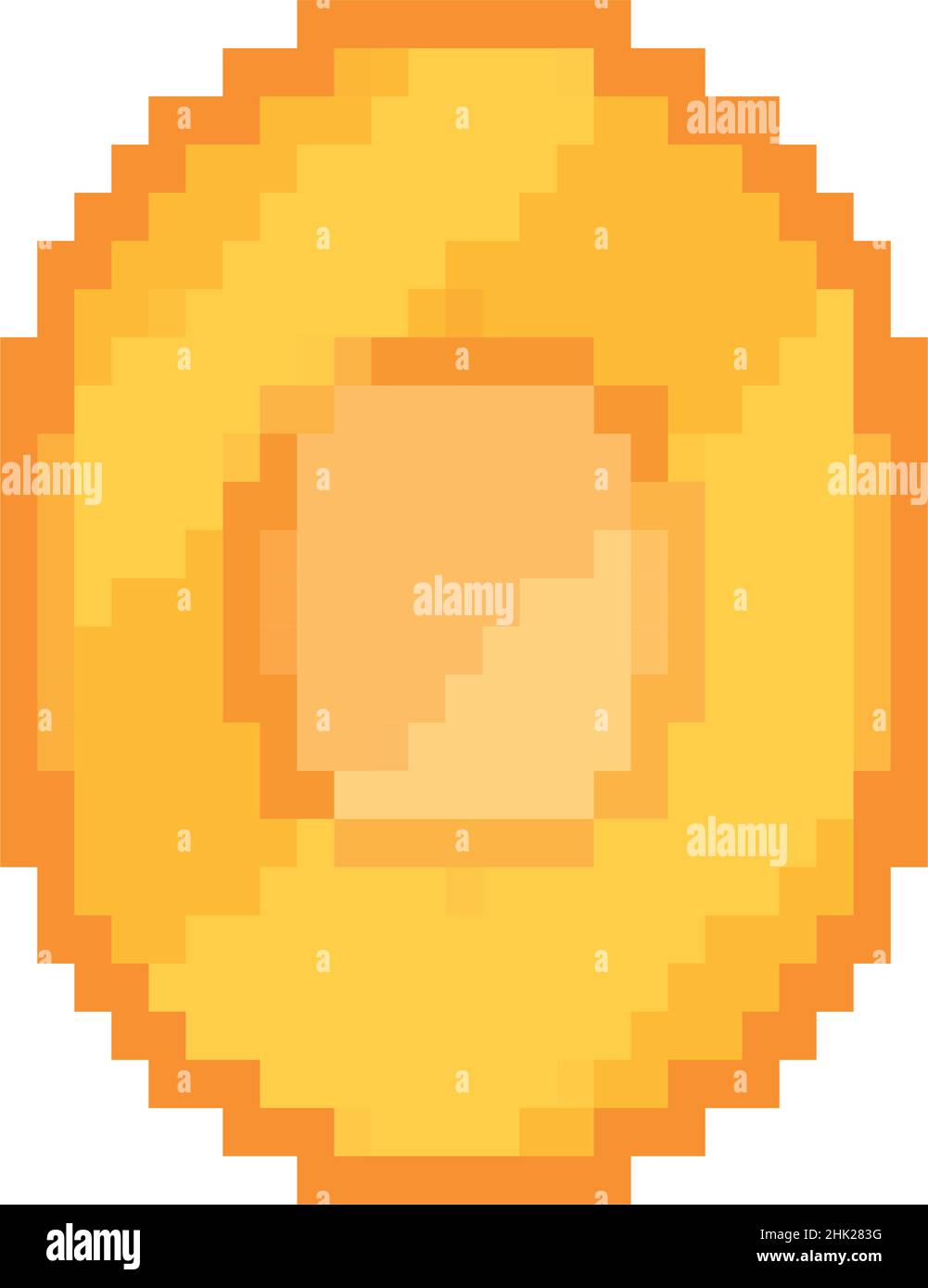coin pixel icon Stock Vector Image & Art - Alamy