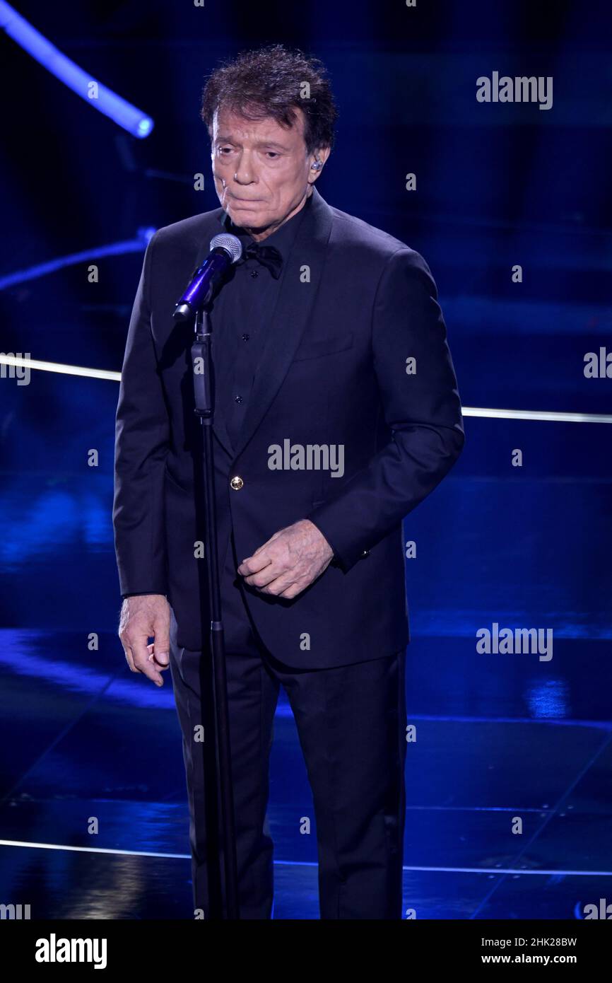 Sanremo, 72nd Italian Song Festival, First Evening. The singers. In the ...