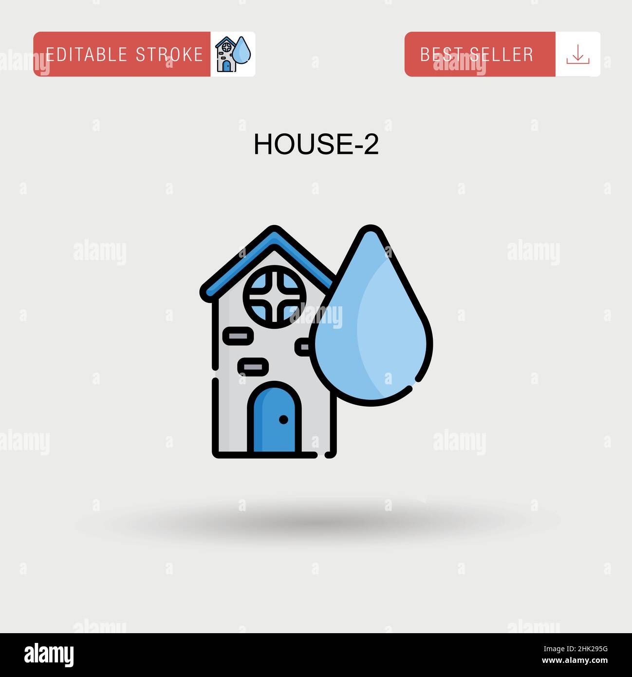 Green lawn house building Stock Vector Images - Alamy