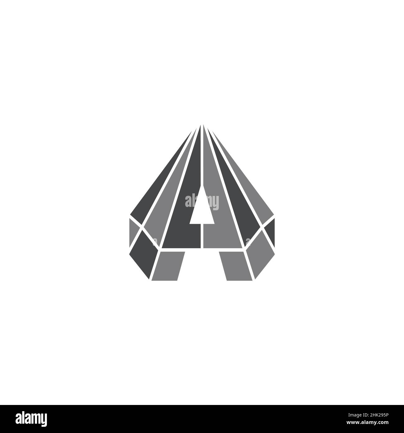 Diamond logo design Cut Out Stock Images & Pictures - Alamy