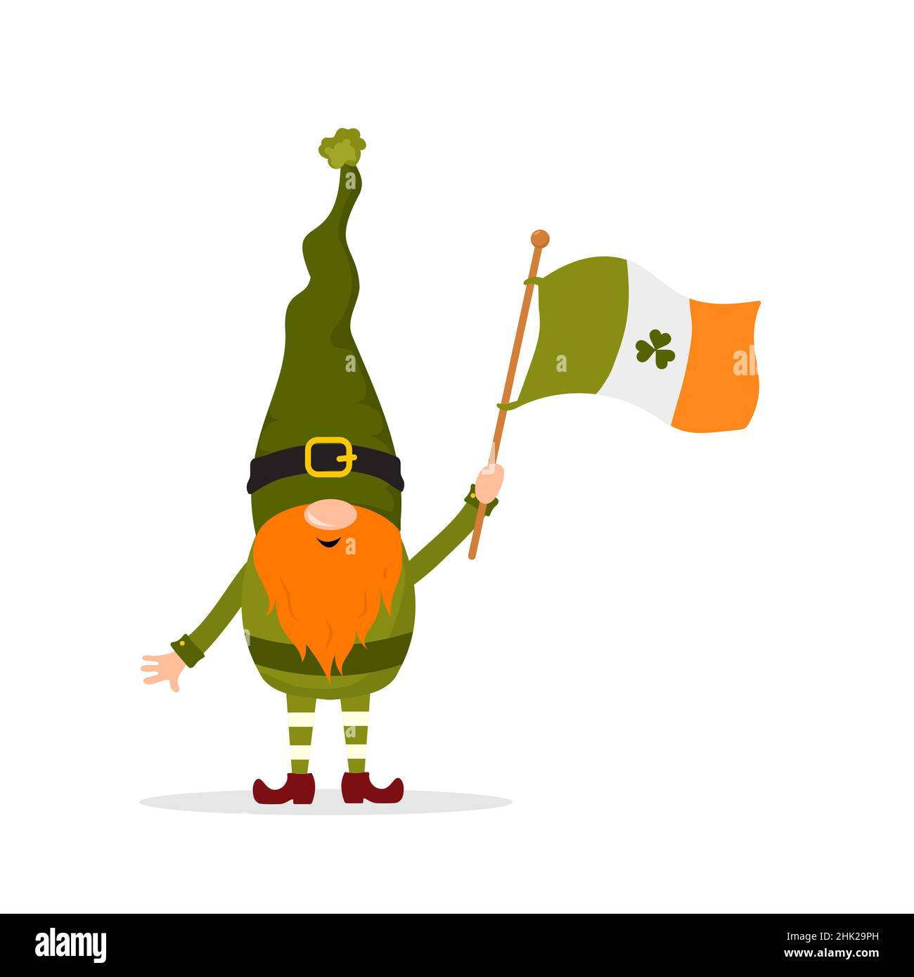 Irish leprechaun cartoon hi-res stock photography and images - Alamy