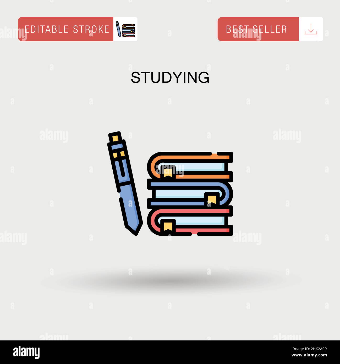 Man studying Stock Vector Images - Alamy