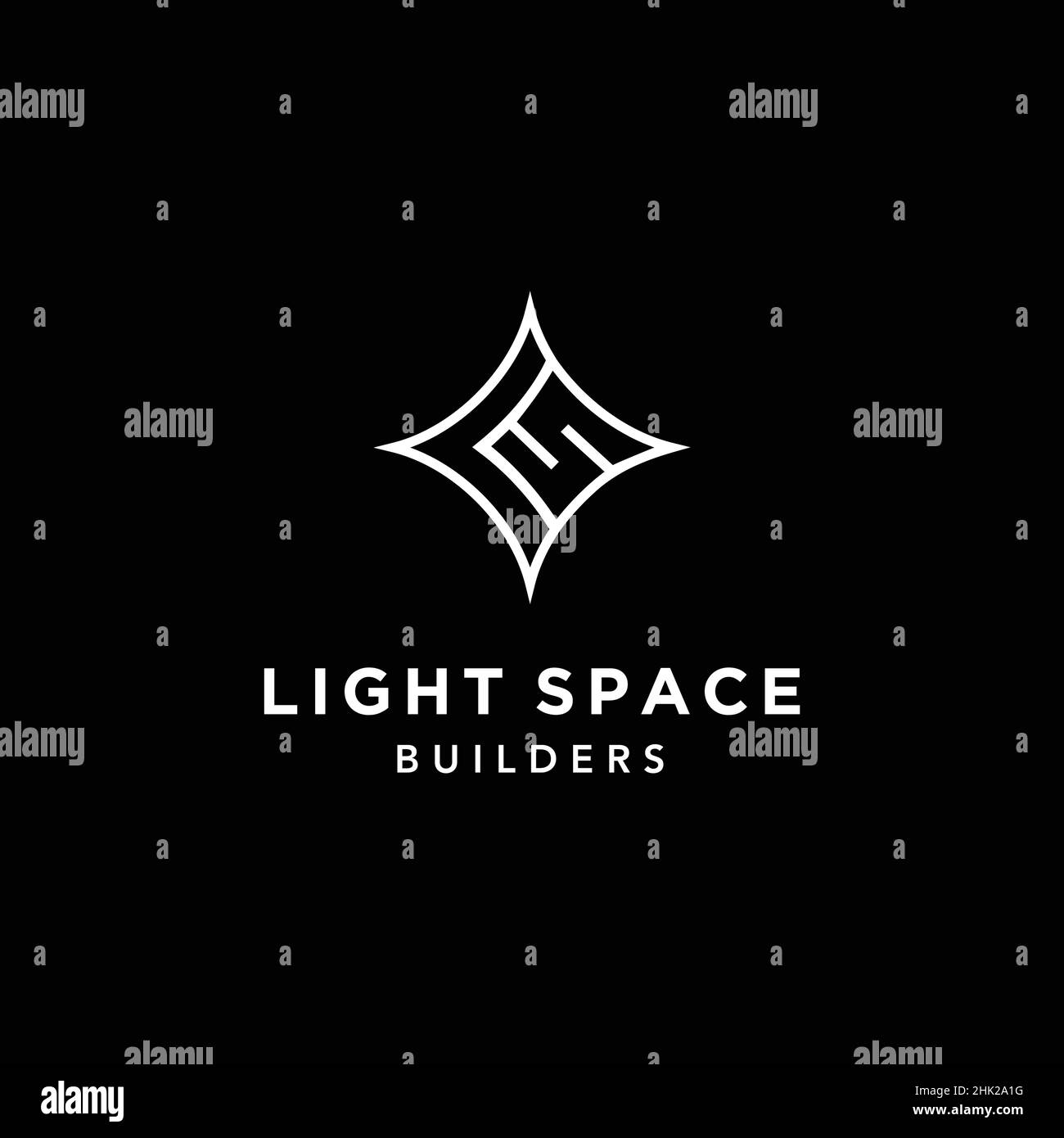 Ls real estate initials logo hi-res stock photography and images - Alamy