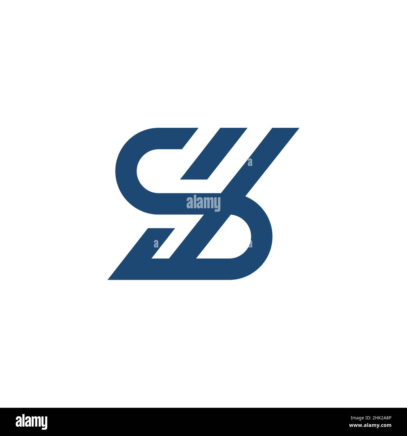 A logo with the initials letter SLB modern and sophisticated Stock ...