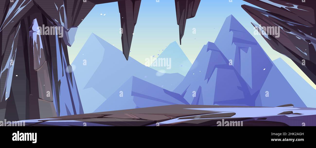 High cliff ledge Stock Vector Images - Alamy