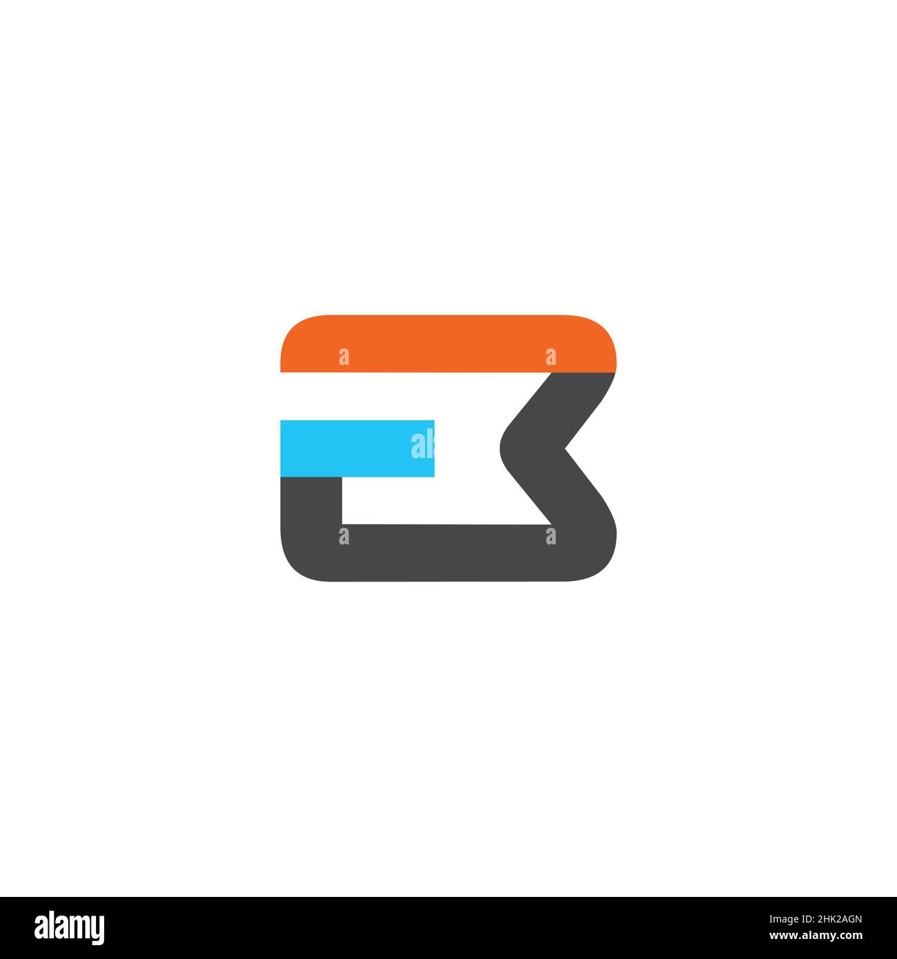 Modern and cool EB letter initial logo Stock Vector Image & Art - Alamy